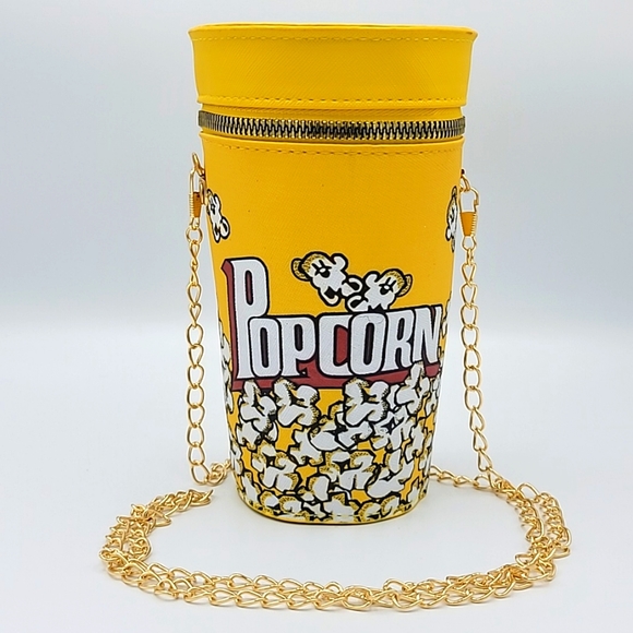 Unbranded | Bags | Popcorn Cylinder Crossbody Small Bucket Bag | Poshmark